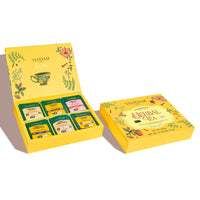 Herbal Tea Assortment Gift Set, 36 Teas | Pyramid Tea Bags | VAHDAM®