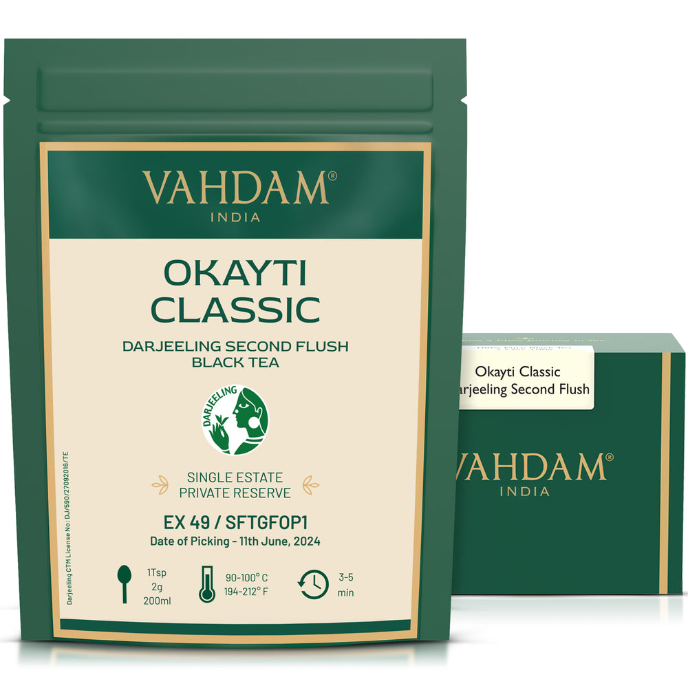 2025 Okayti Classic Darjeeling Second Flush Black Tea DJ 73